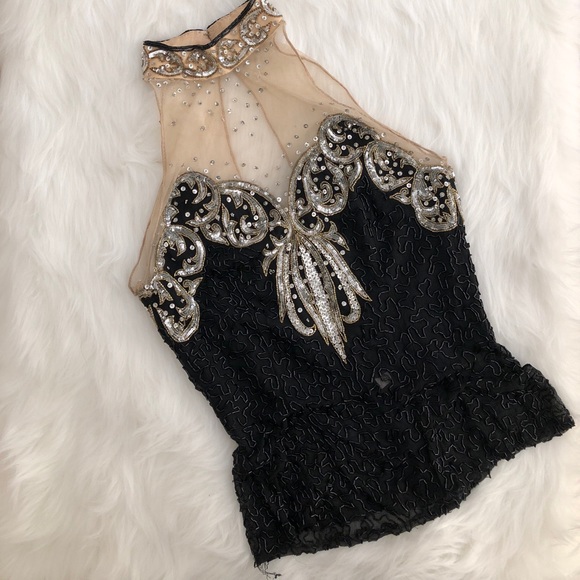 Vintage | Tops | Vintage Beaded Shirt | Poshmark